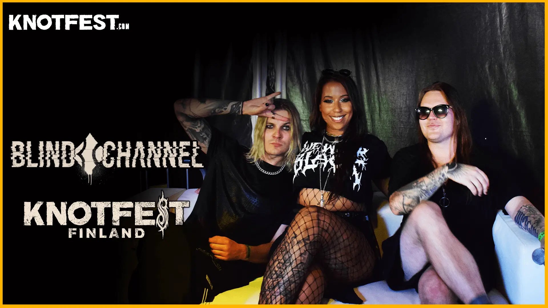 BLIND CHANNEL on their HEAVY new album at KNOTFEST – Knotfest