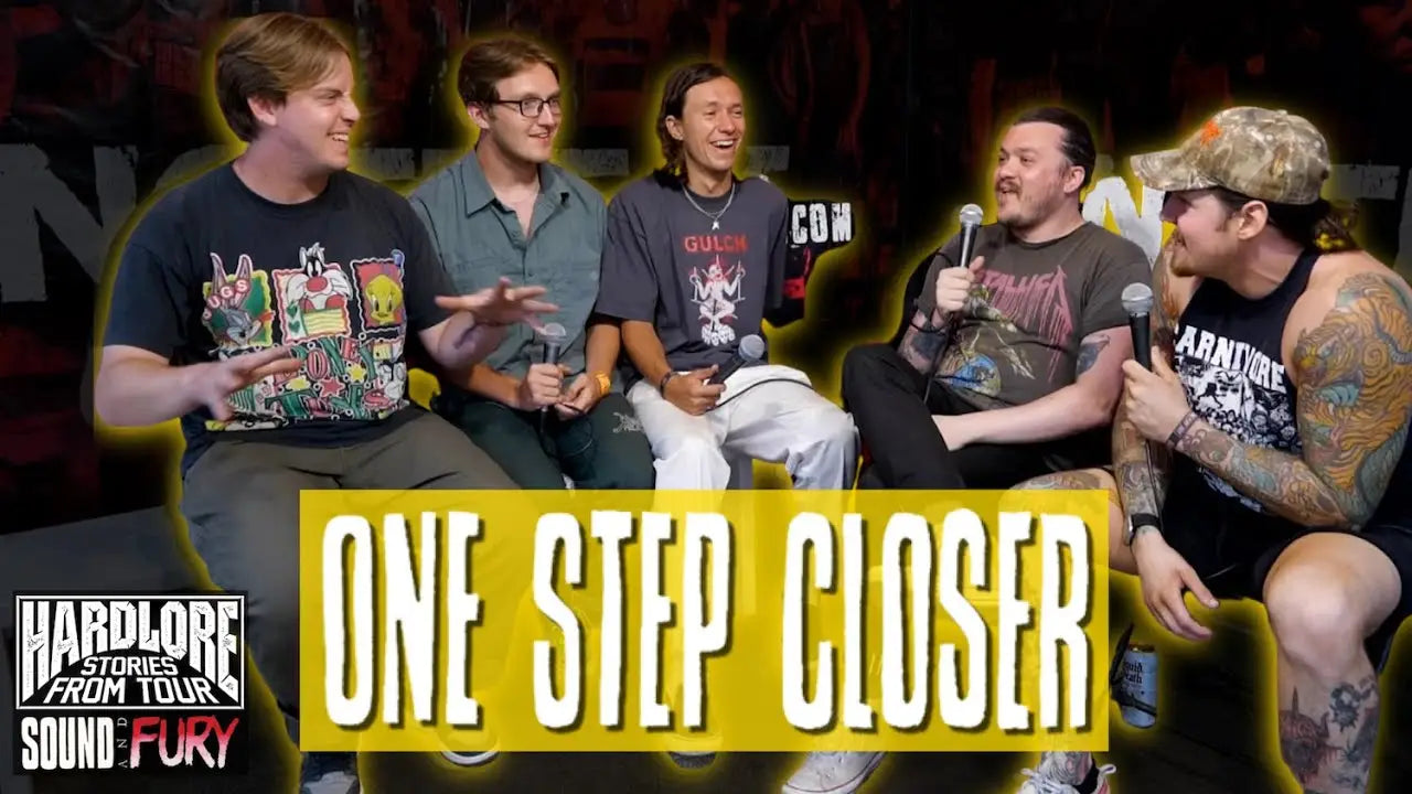 HardLore chats with ONE STEP CLOSER at Sound & Fury – Knotfest