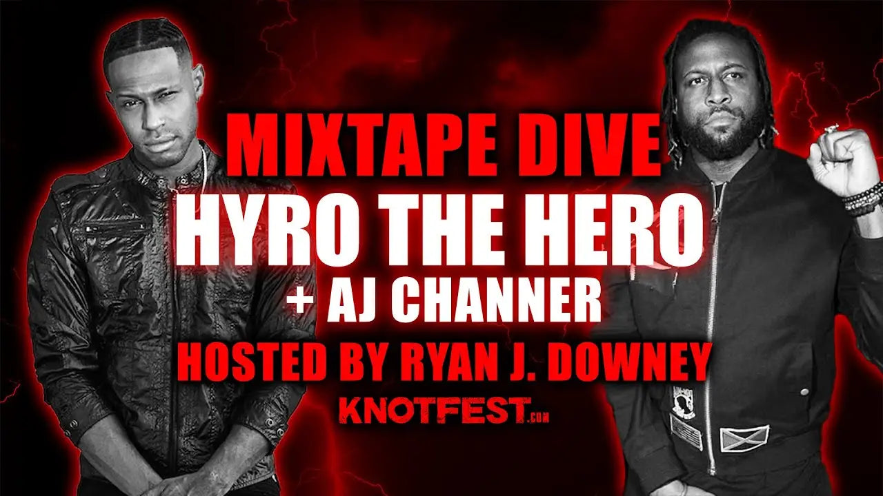 Hyro the Hero and AJ Channer of Fire From The Gods – Knotfest