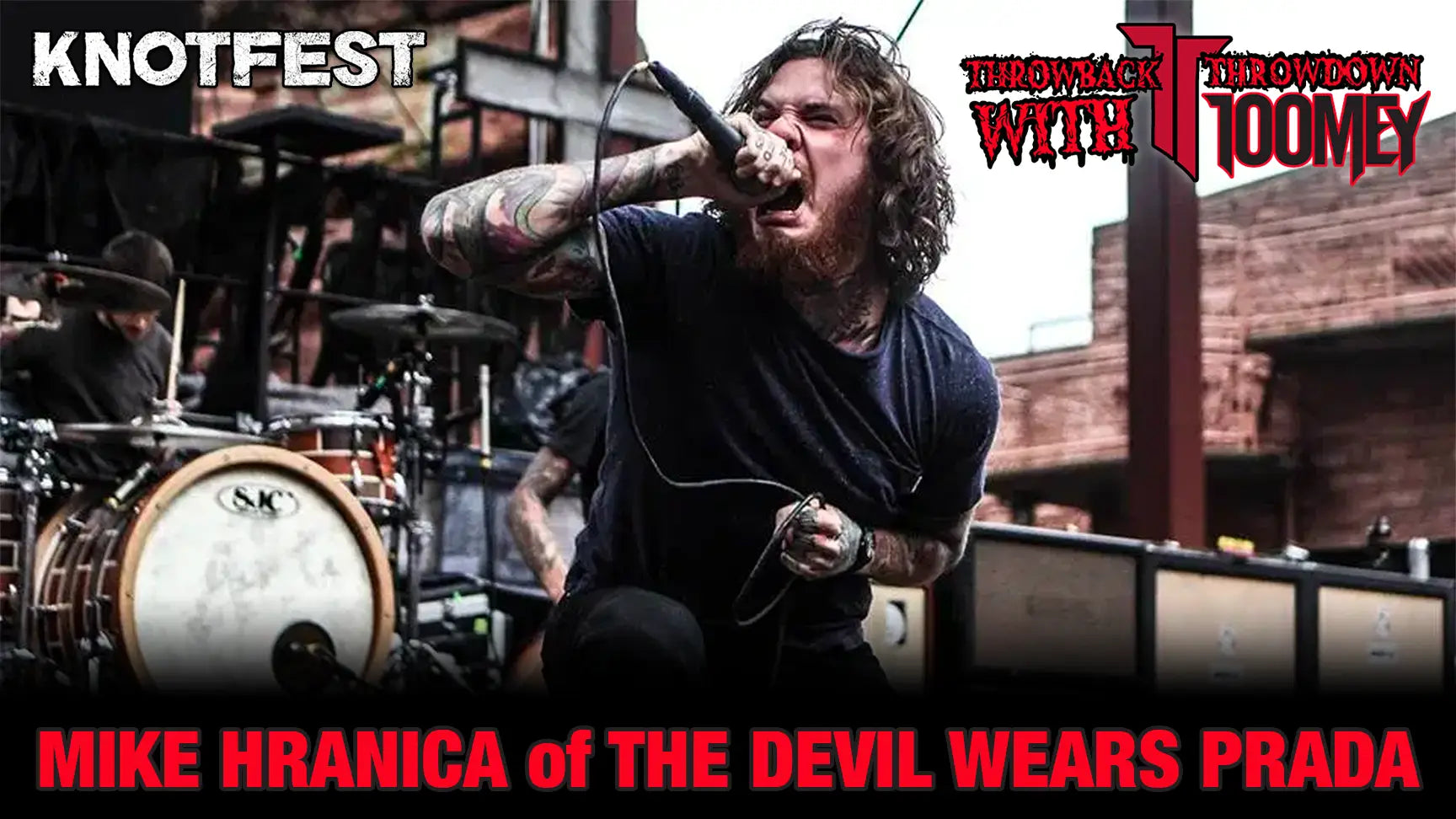 Mike Hranica of The Devil Wears Prada discusses – Knotfest