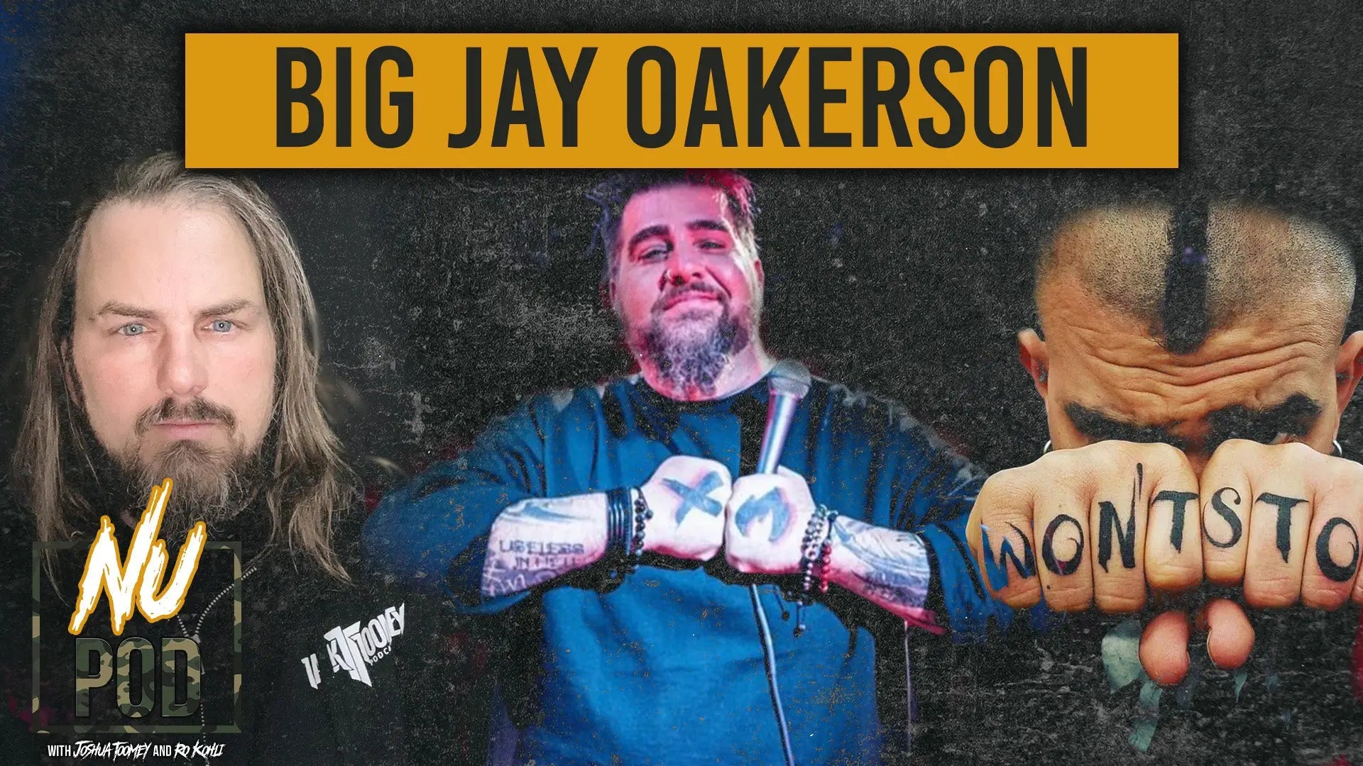 NU POD | BIG JAY OAKERSON “KORN STILL THUMPS!” – Knotfest