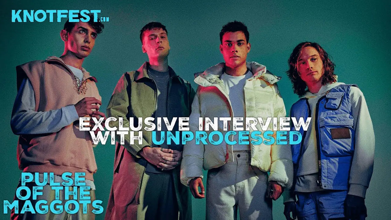 UNPROCESSED talk touring their NEW ALBUM Gold – Knotfest