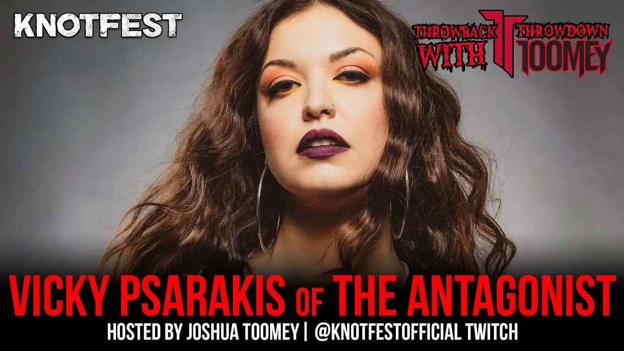Vicky Psarakis of The Agonist: The latest album – Knotfest